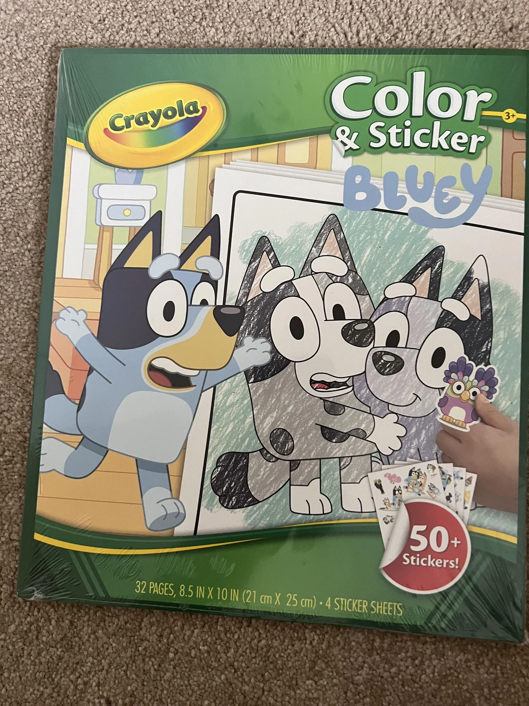 Bluey colouring book | Scrolller
