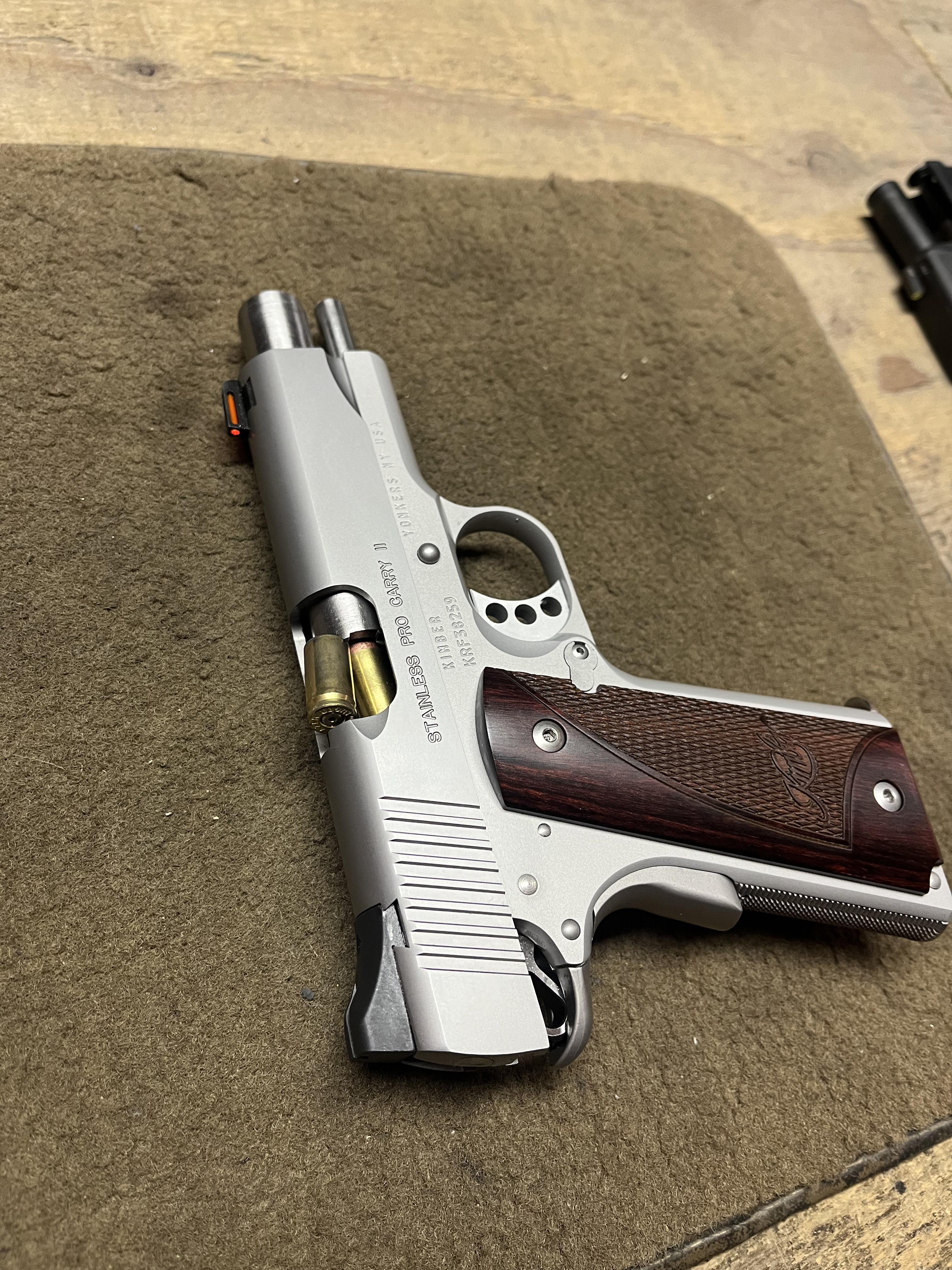 Third magazine on a Kimber 1911 | Scrolller