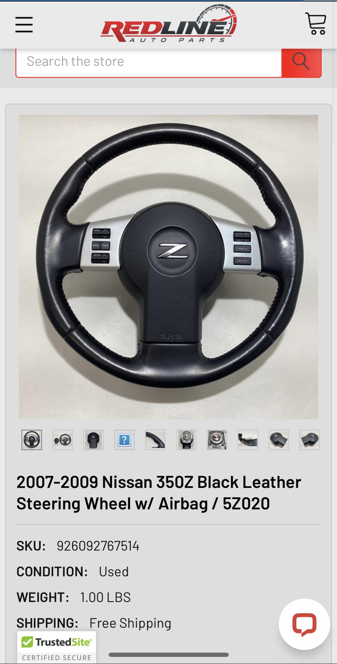 Will this steering wheel work with my base model 2007 Z? | Scrolller
