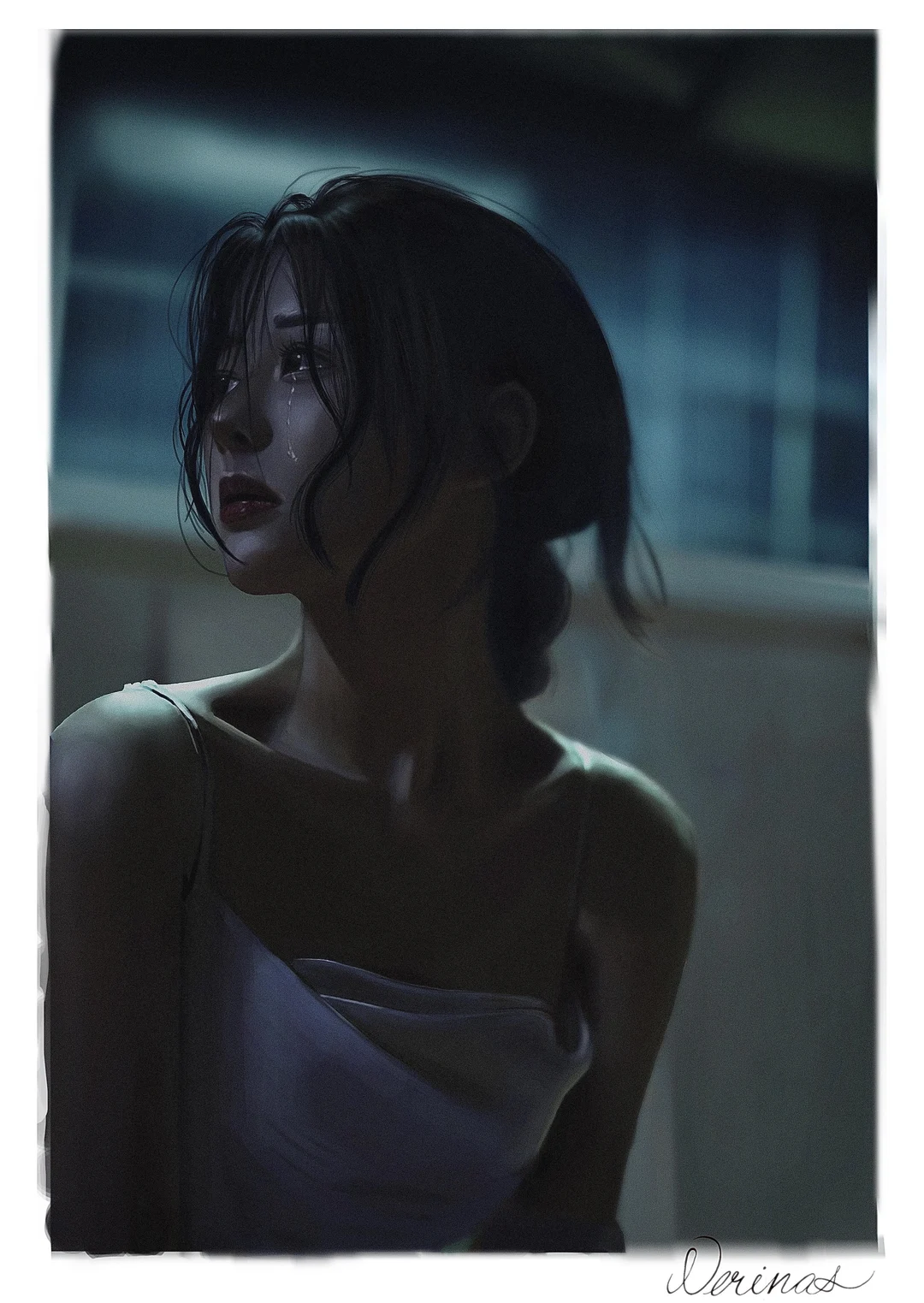 Girl no6, Nerinas (by me), Procreate, 2023 | Scrolller