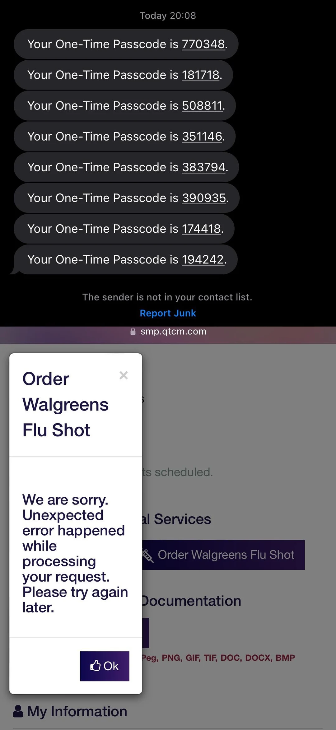 QTC sucks. 8 attempts to log in for nothing | Scrolller