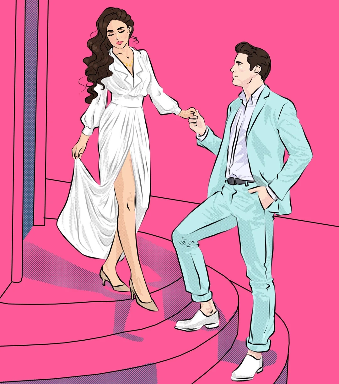 Diana and Bruce by deestroyerart | Scrolller