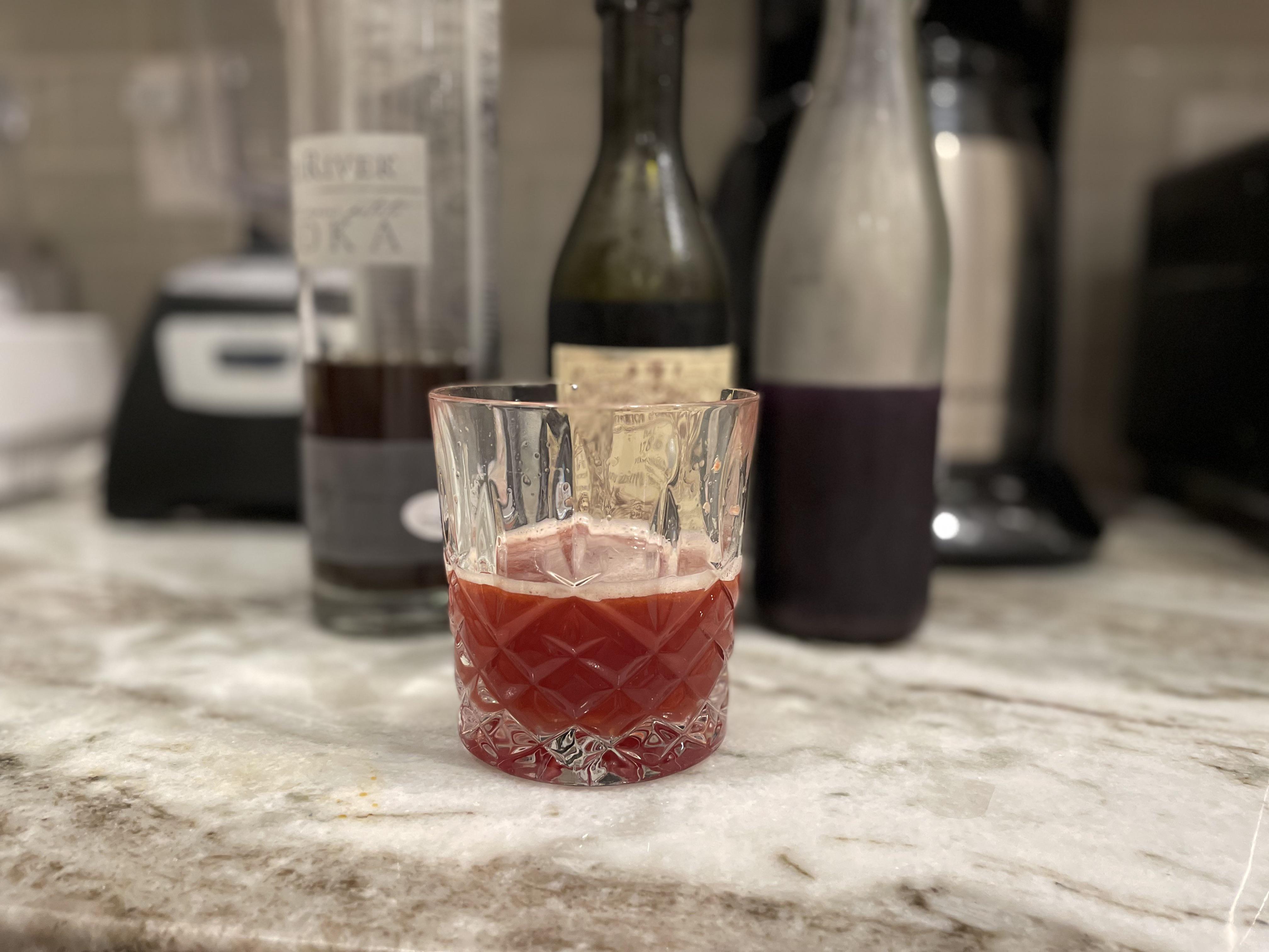 Hojicha berry smash | Scrolller