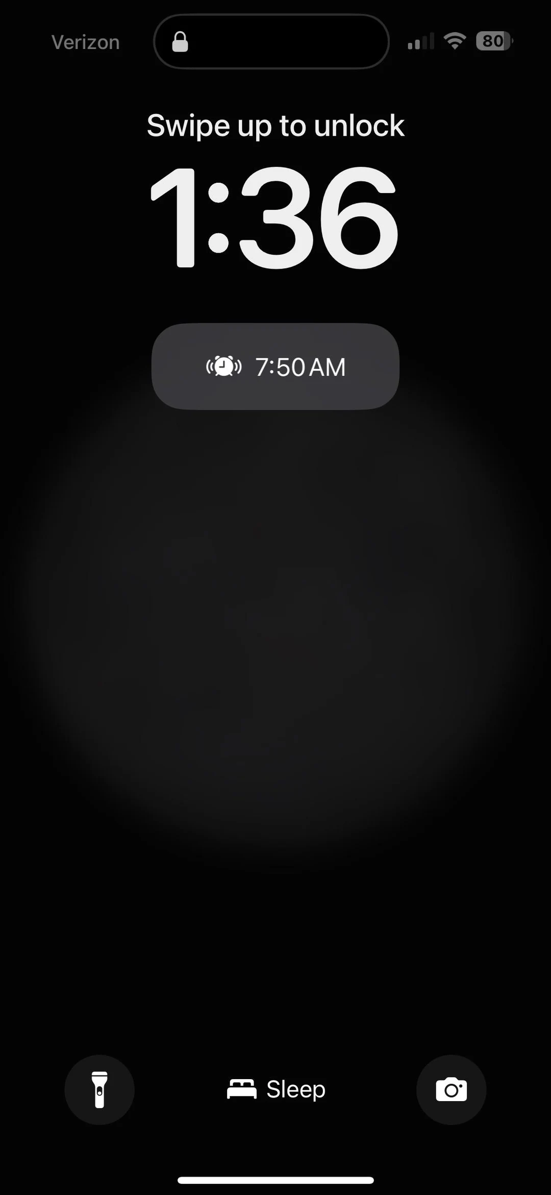 How do I get my lock screen to show the next alarm like this? | Scrolller