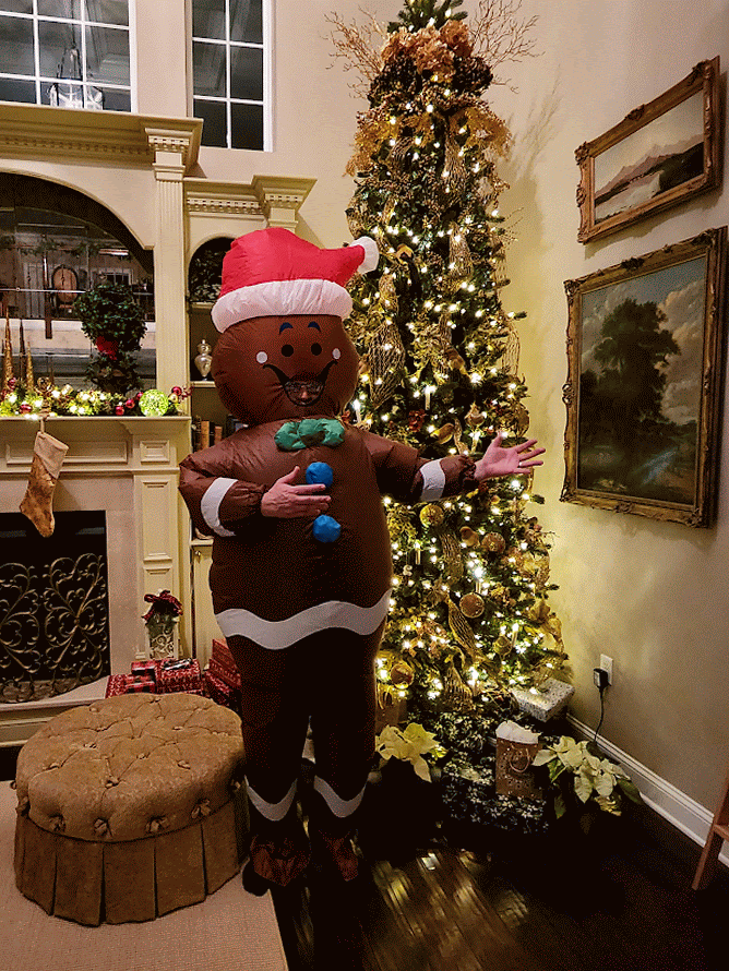 I surprised (and terrified) my wife with a Gingerbread dance for her birthday. | Scrolller