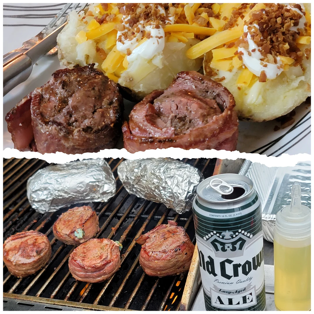 Filet Mignon and a Baked Potato | Scrolller