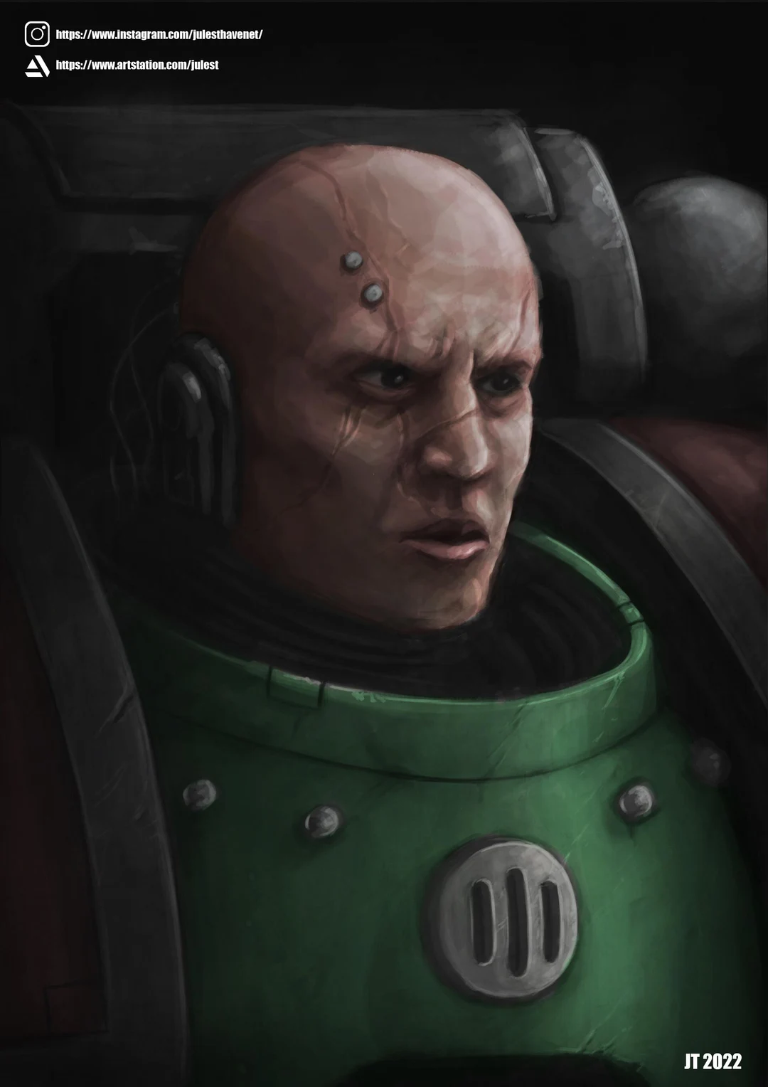 Space Marine Captain | Scrolller