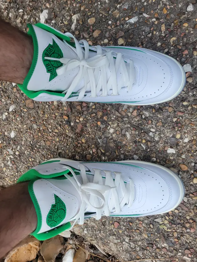 Picked up AJ2 white/green.. wear your kicks | Scrolller