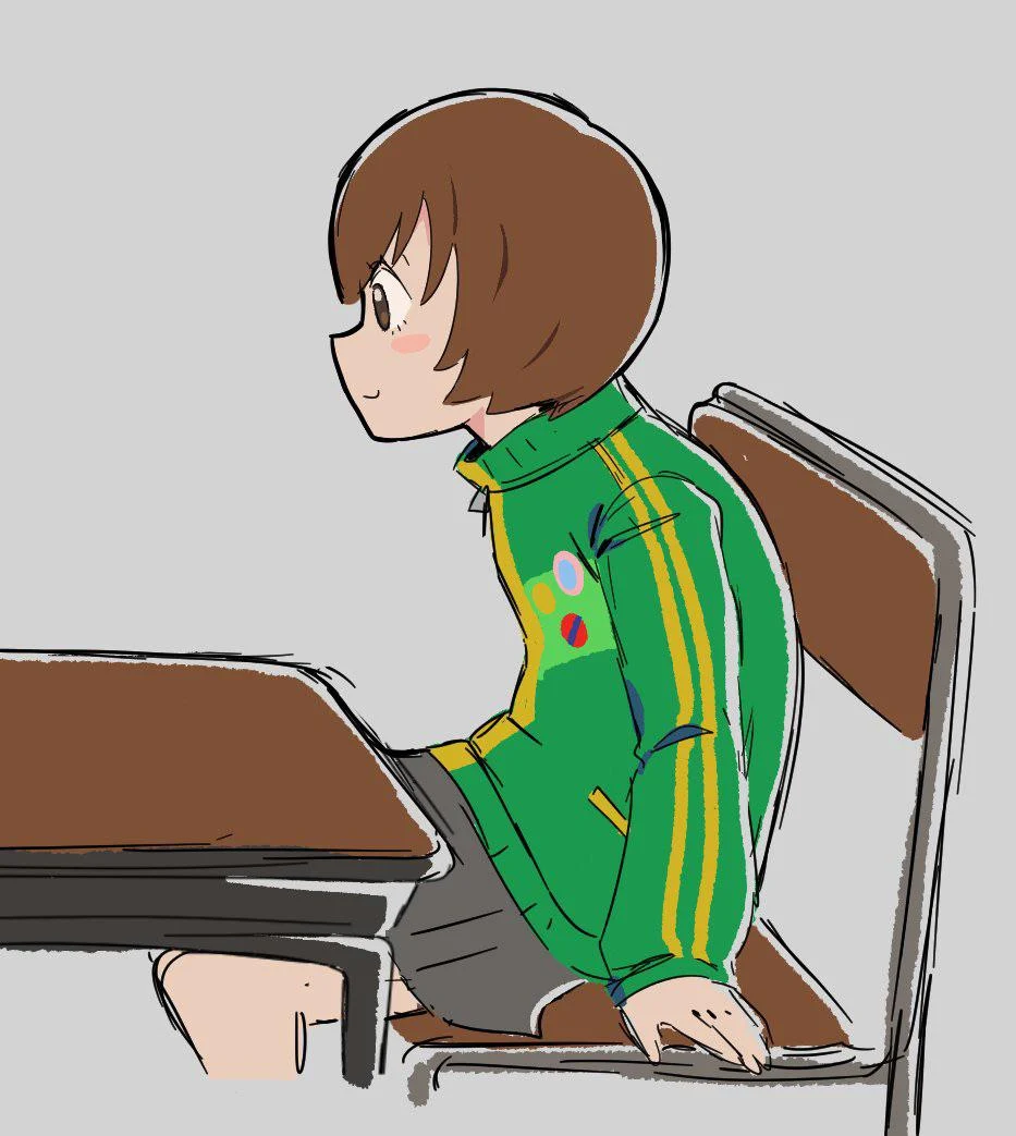 [TurboPeashooter] Chie’s Terrible Posture | Scrolller
