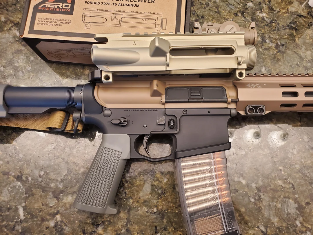Comparison of Aero Precision FDE Cerakote vs their Clear Anodized | Scrolller