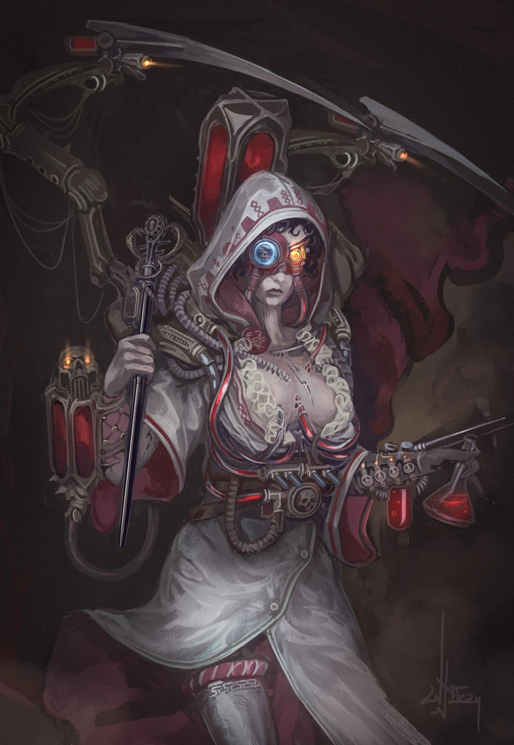 Chemist mechanicus Locusta-XV by Nictanova | Scrolller