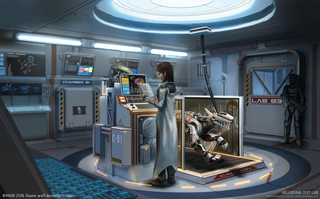 Hellhound Lab by Kevin Koesnodihardjo | Scrolller