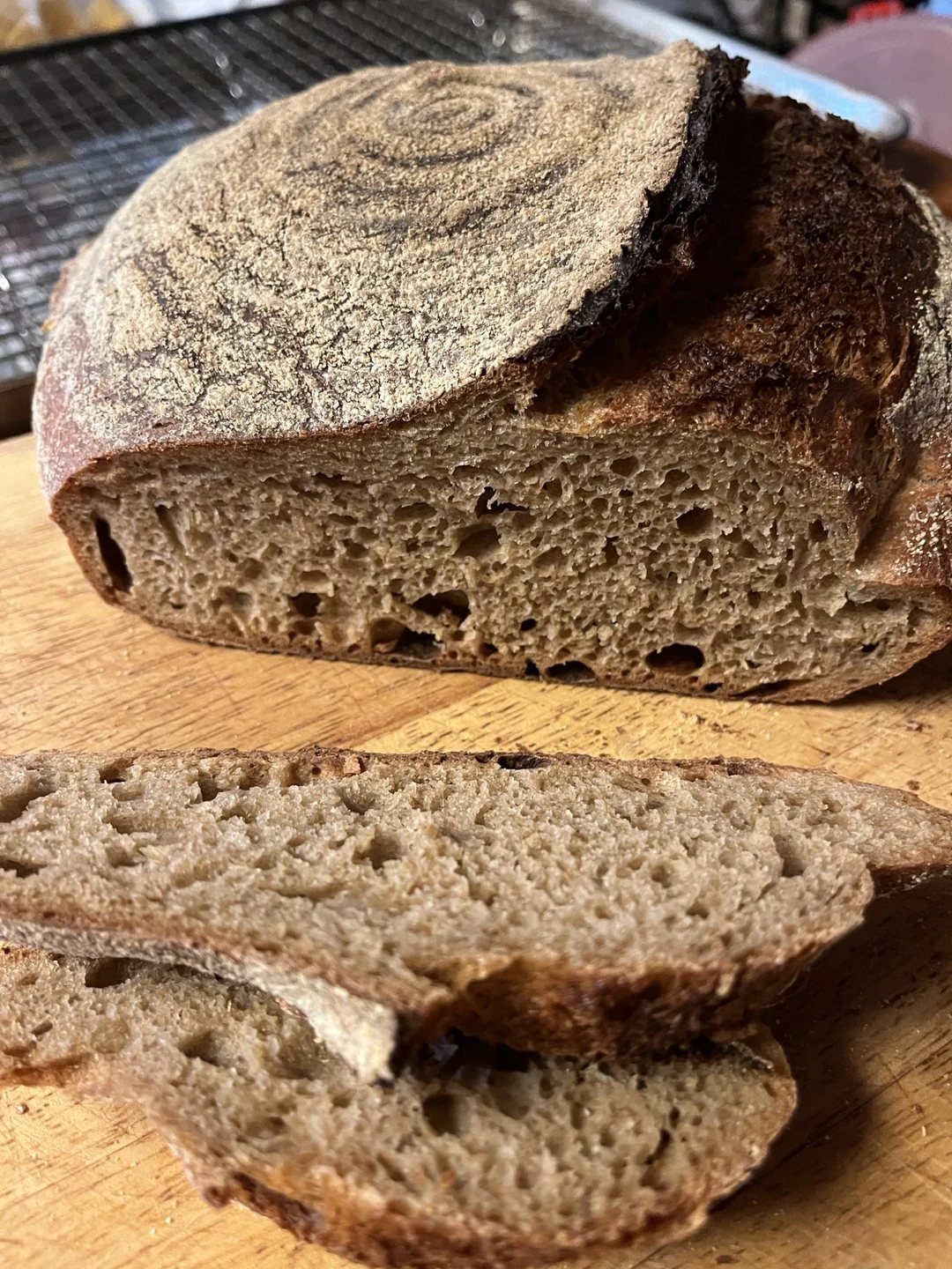 Rye Sourdough with Molasses | Scrolller