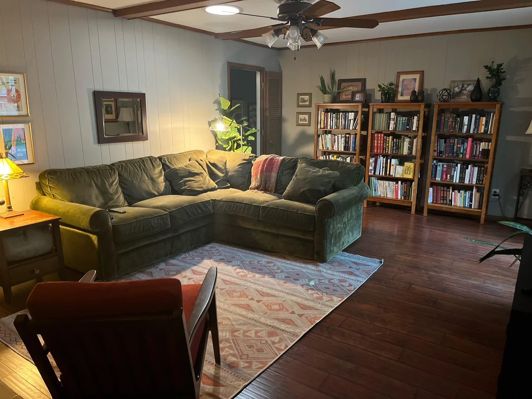 My living room, with my new fig leaf tree | Scrolller