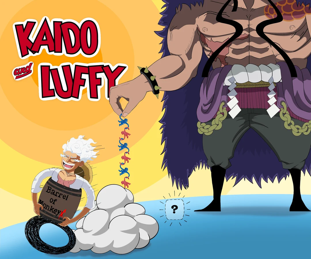 Kaido and Luffy, Fullmetalcarnage, digital, 2023 | Scrolller