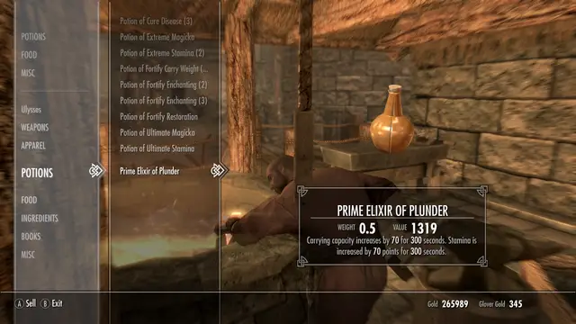 What do I need to make this potion? | Scrolller