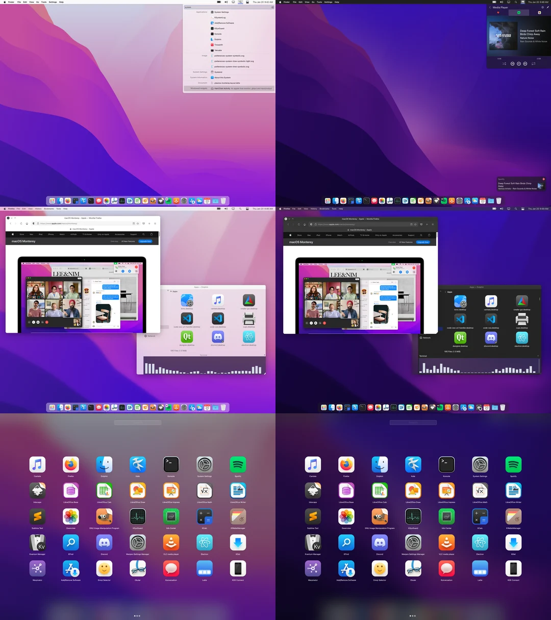 [KDE Plasma] Monterey Camouflage | Scrolller