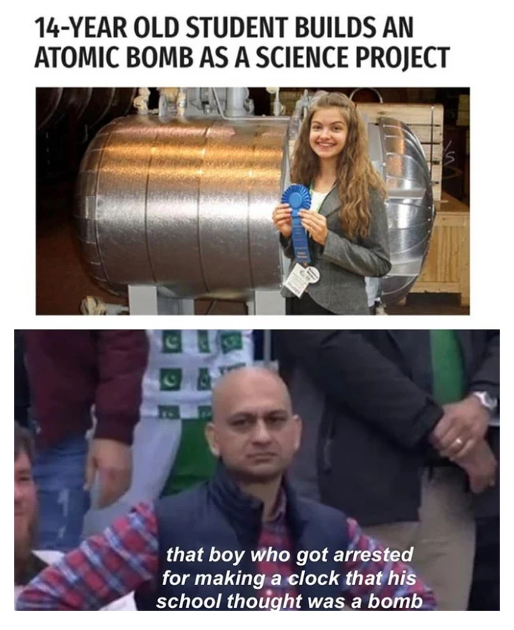 double standards. | Scrolller