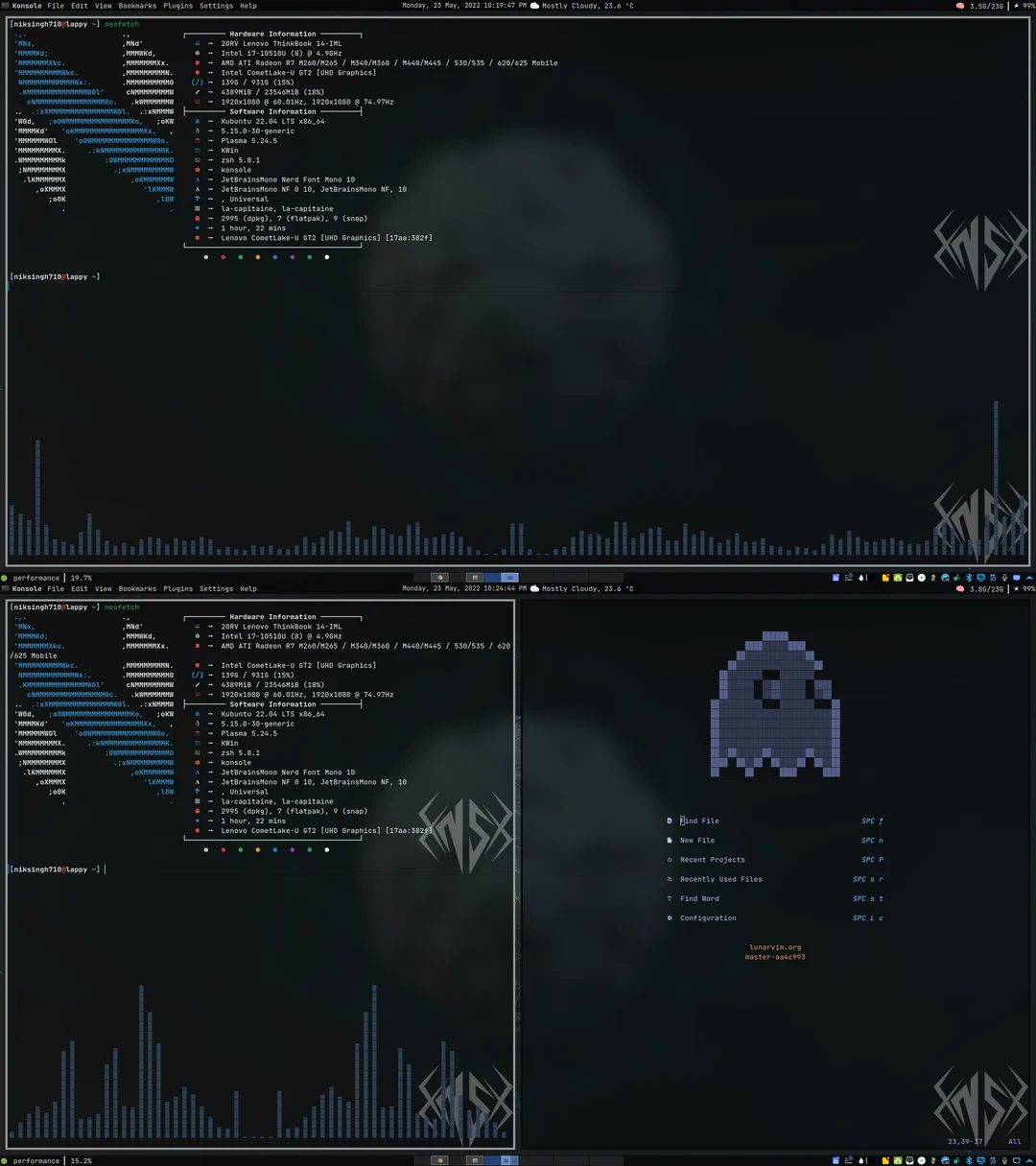 Simple yet snappy [KDE+Bismuth] | Scrolller
