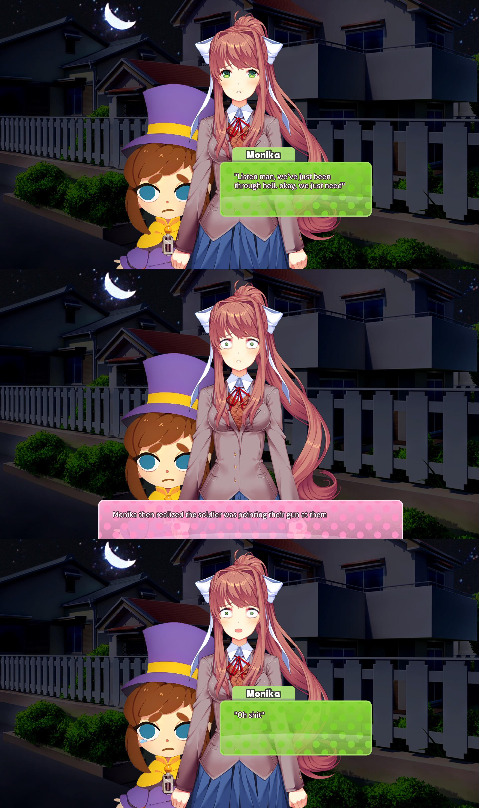 Doki doki last of us | Scrolller