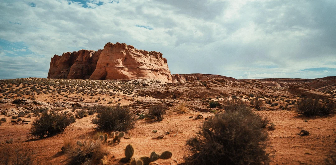 Outside of Antelope Canyon, Arizona [OC][3840x1894] | Scrolller