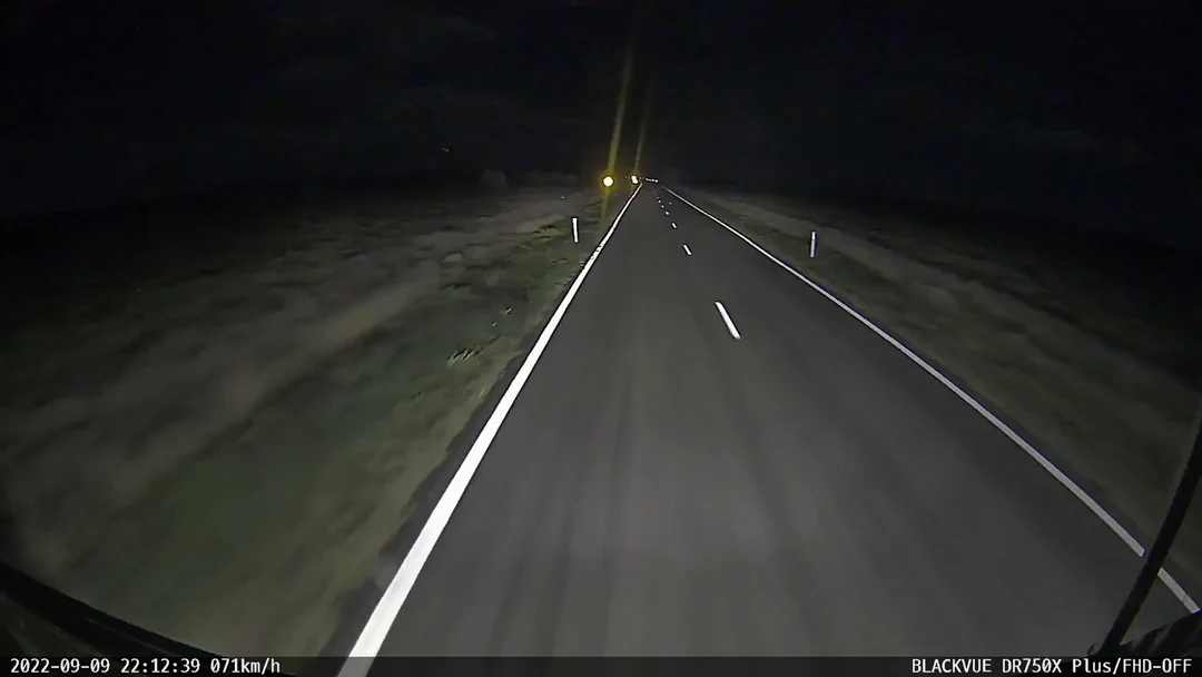 South of Charleville, Qld last night. Sign said water over the road, they weren’t kidding lol ...