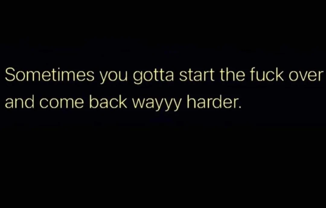 [Image] The comeback is always greater than the setback. | Scrolller