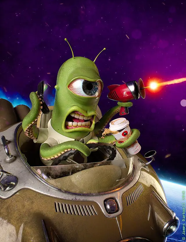 Road Rage by artist James Darknell | Scrolller