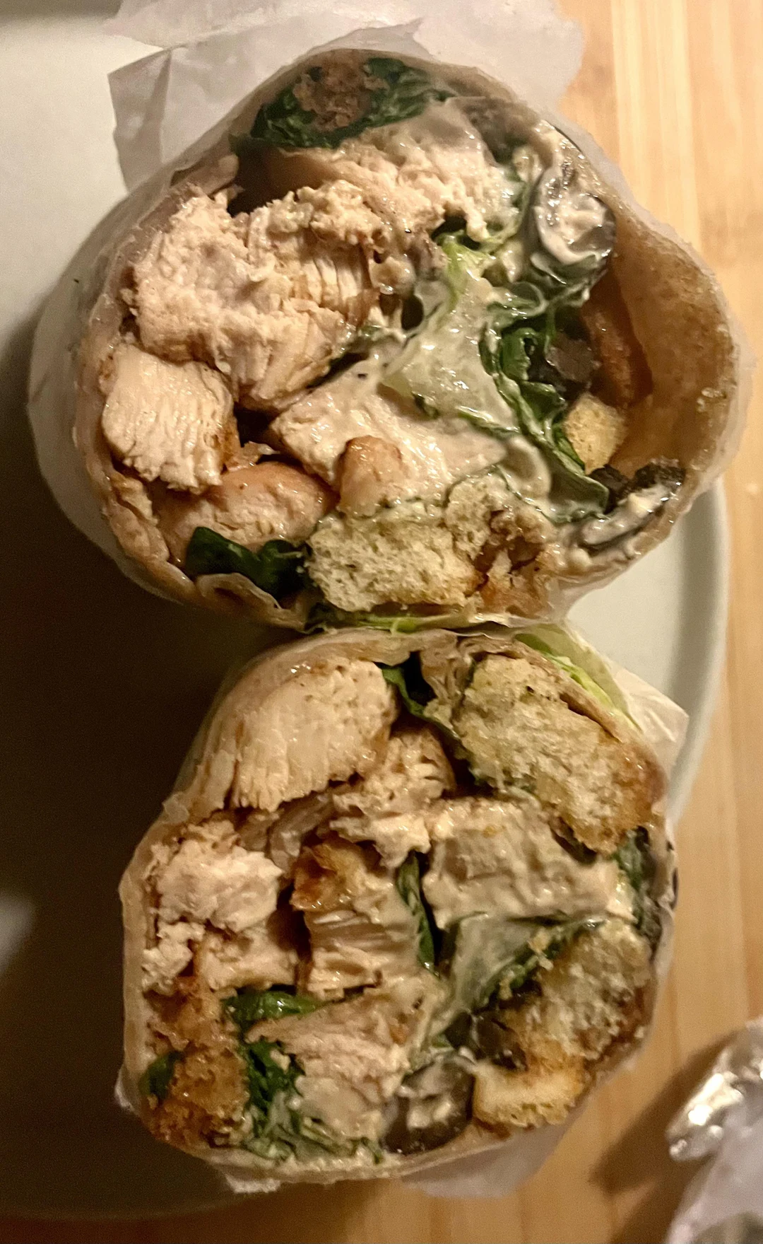 Chicken Caesar Wrap | Scrolller