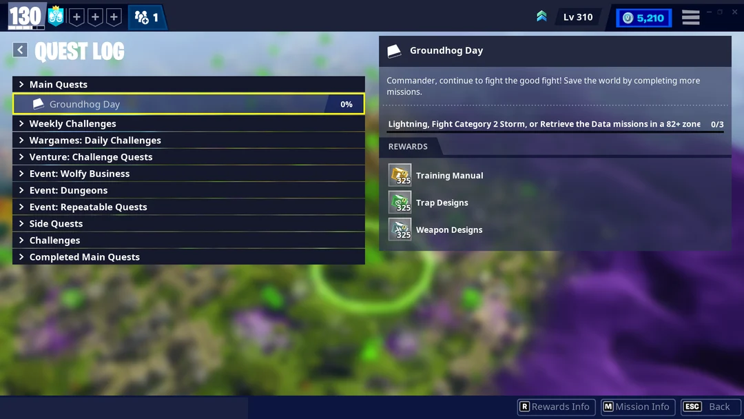 Somehow got the quest menu on the overworld map. Looks pretty cool imo. | Scrolller
