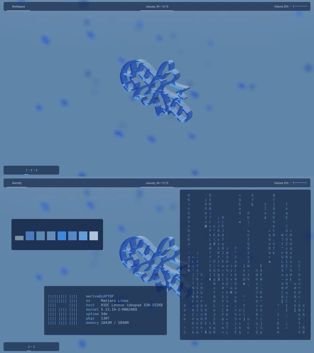 [i3-gaps] WinterSetup | Scrolller