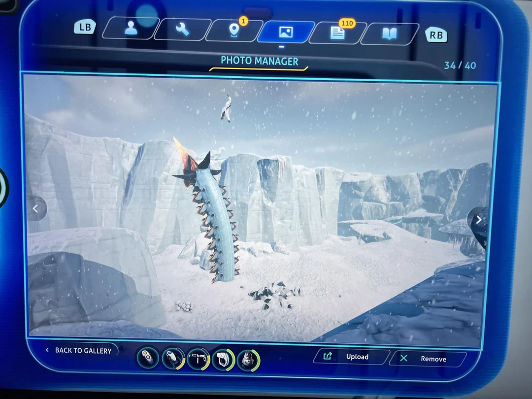 [Below Zero Spoiler] I’m really pleased with the timing of this shot. Poor Snow Stalker. | Scrolller