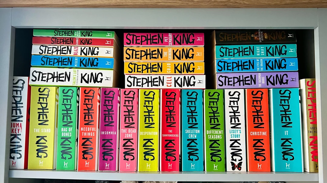 Stephen King Rainbow Hodder Collection (so far) | Scrolller