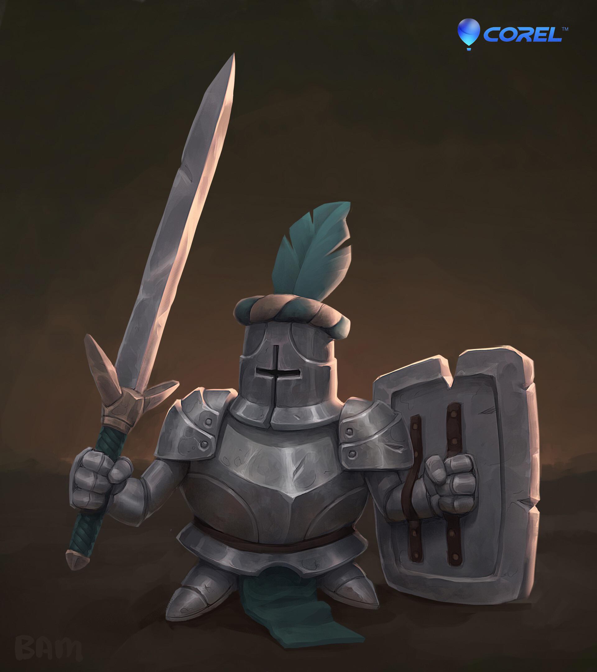 Stubby Knight by Brandon McDonald | Scrolller