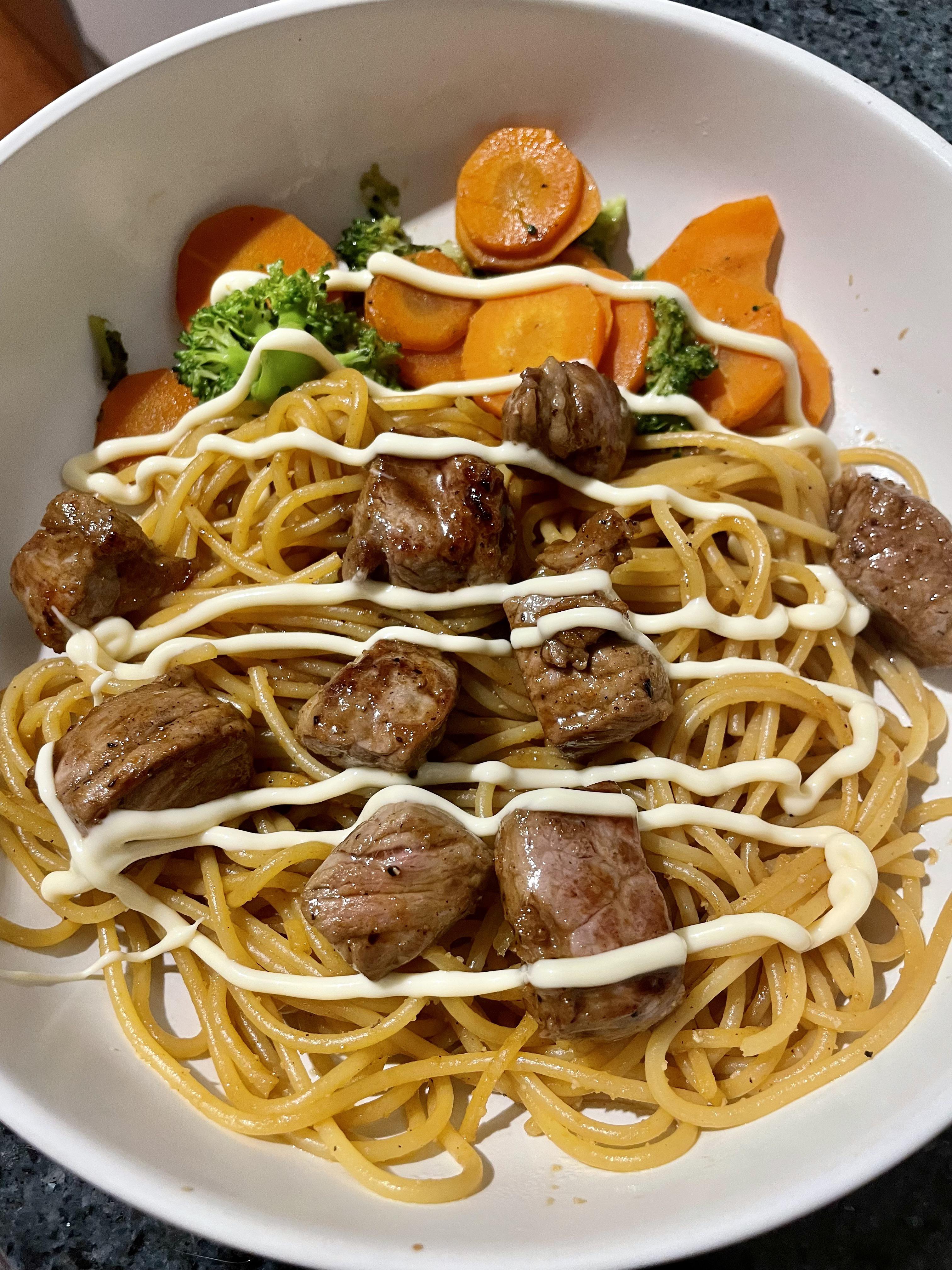 [Homemade] Hibachi noodles | Scrolller