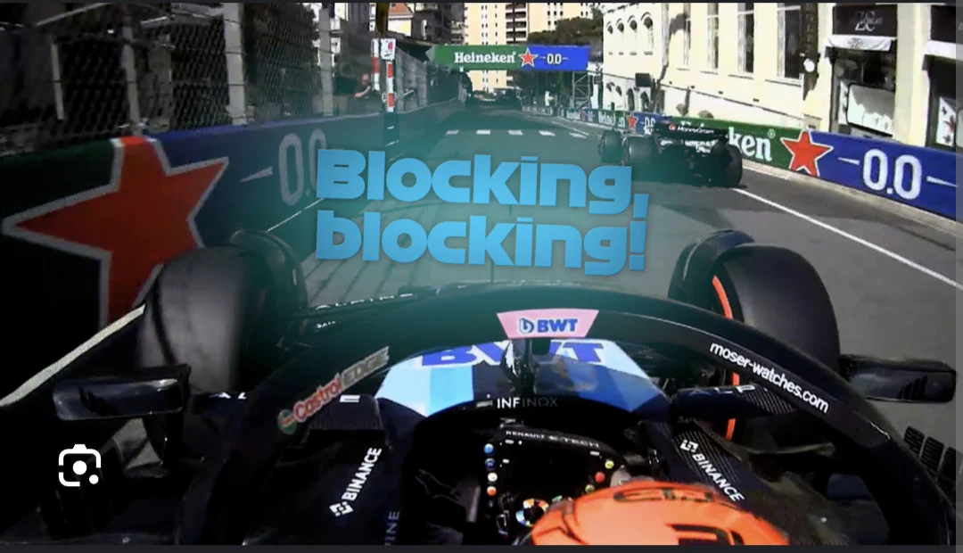 Ocon after punting his team mate for the 700th time | Scrolller