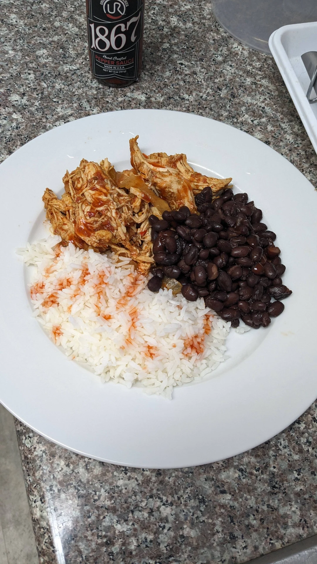 Salsa chicken, black beans, and rice | Scrolller