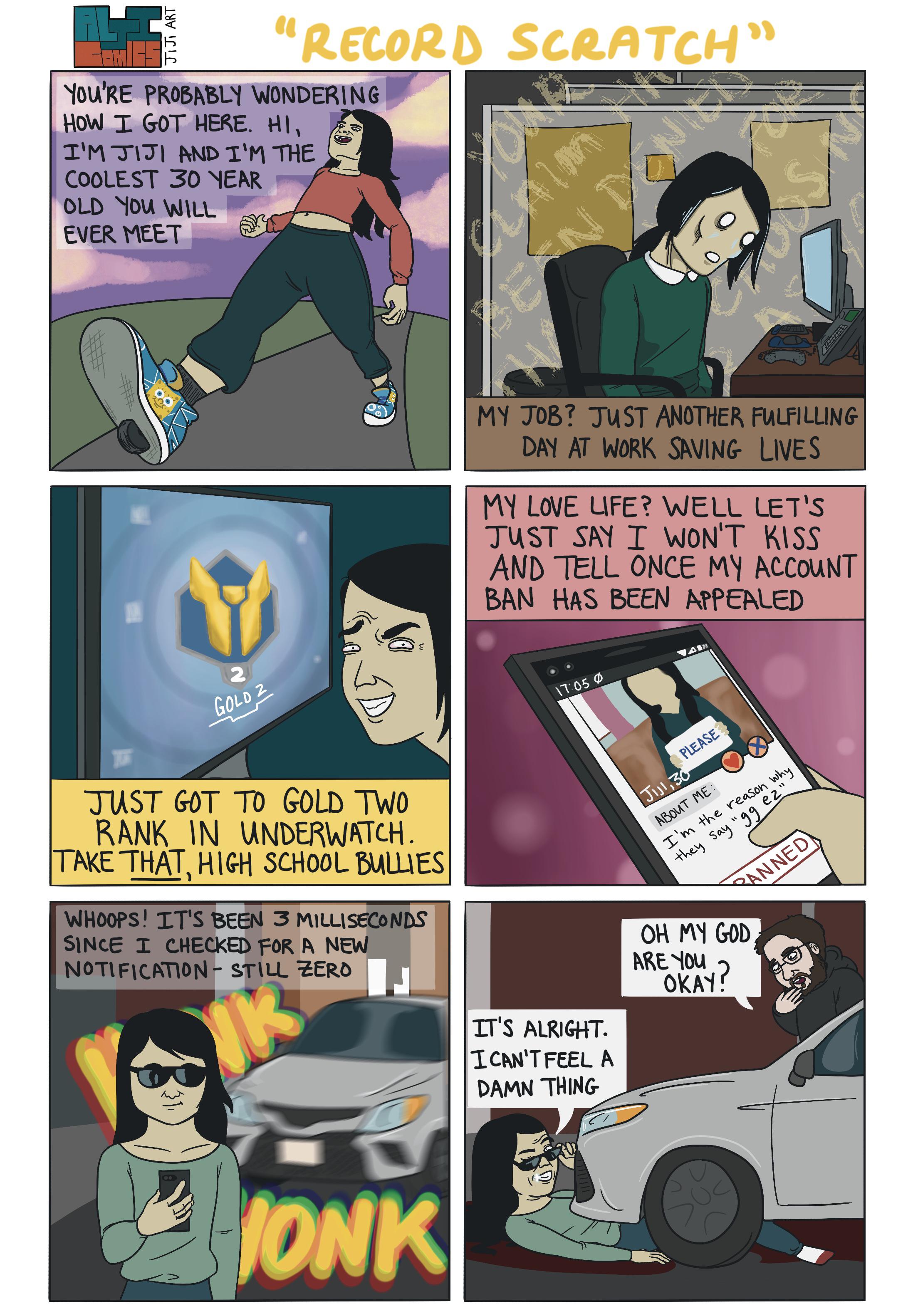 [oc] Record scratch | Scrolller