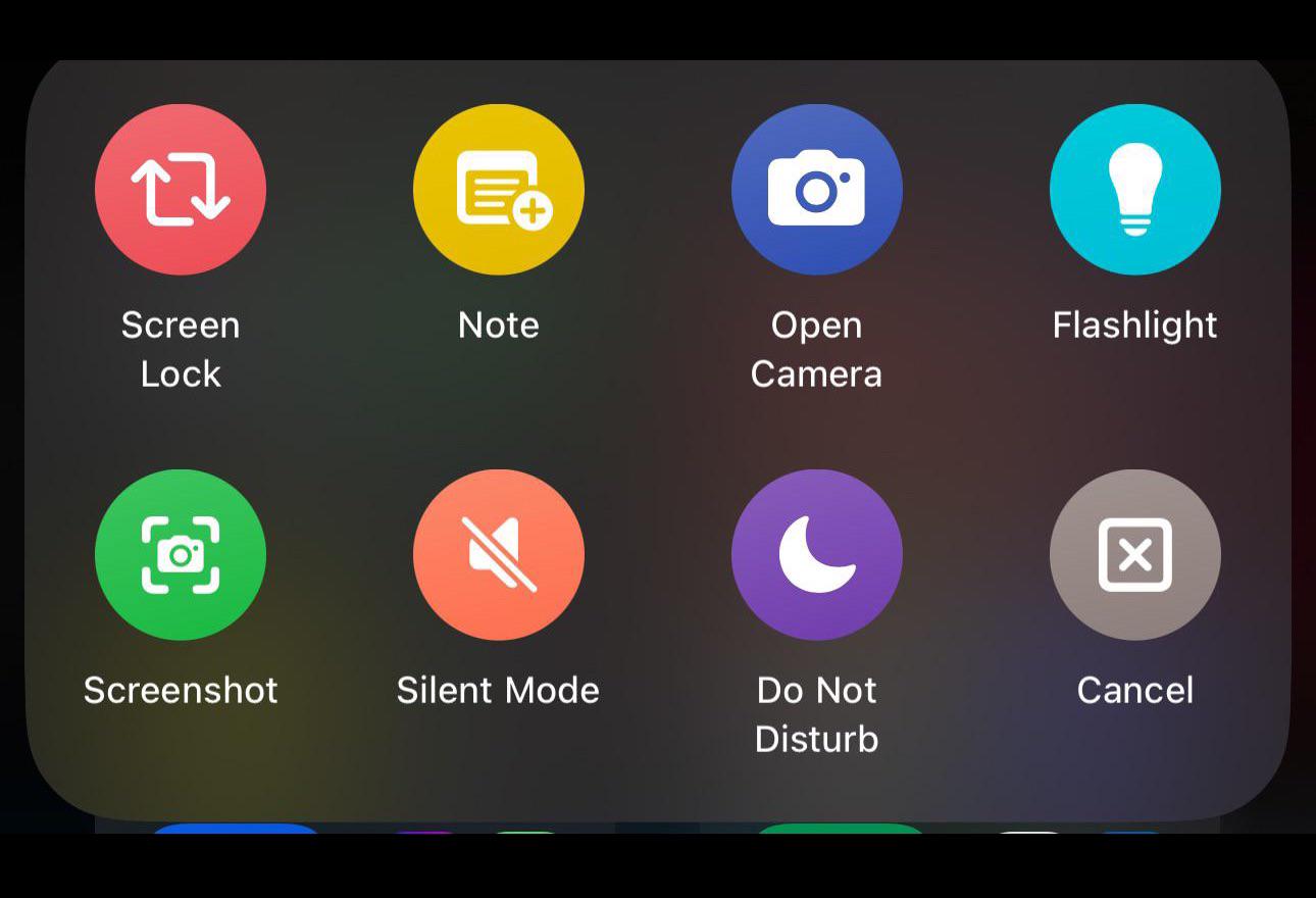 How can I open a shortcut folder in this UI (not from action button but ...