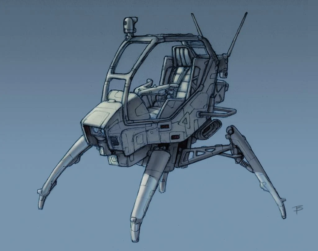 'Strider' by Jerry Boucher (me) | Scrolller