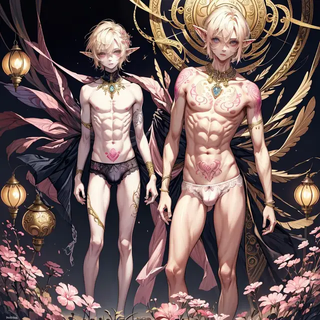 (AI) Absolutely Gorgeous Elf Trap and Twink | Scrolller