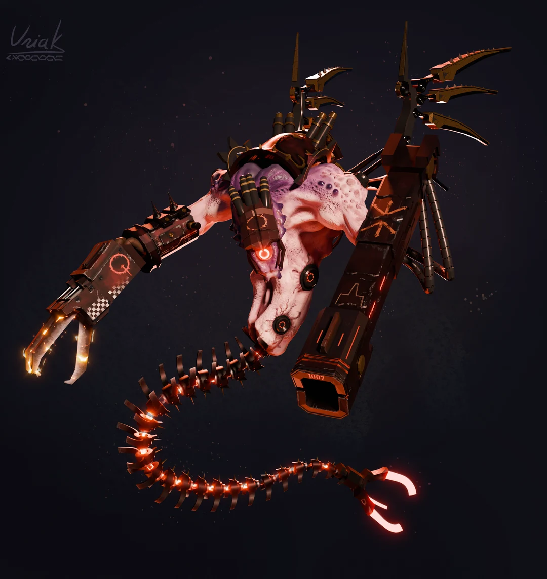 Greater tech-daemon, by me | Scrolller