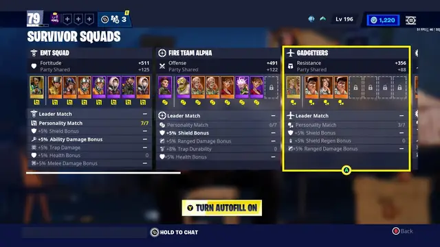 Do I need one squad of each personality for maximum power or is it fine to have multiple like ...