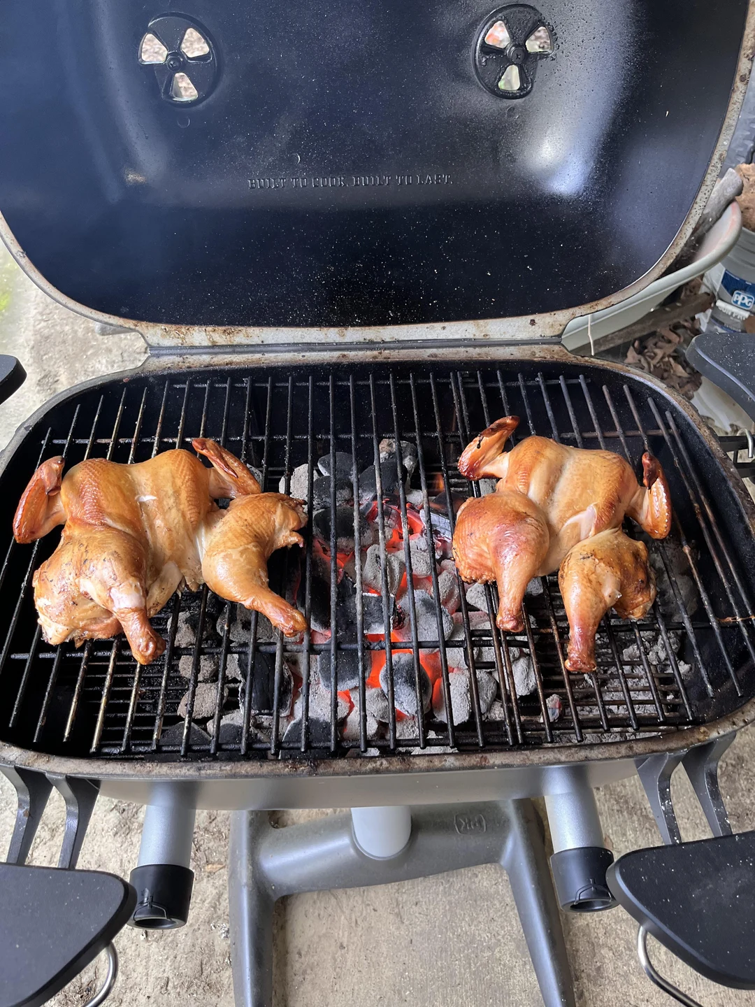 Grilling chicken | Scrolller