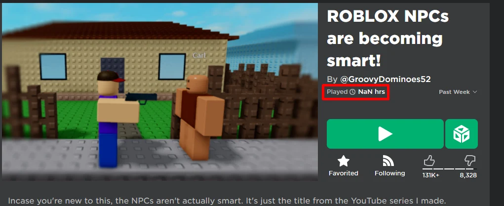 I have played NPCS are becoming smart for NaN hours | Scrolller