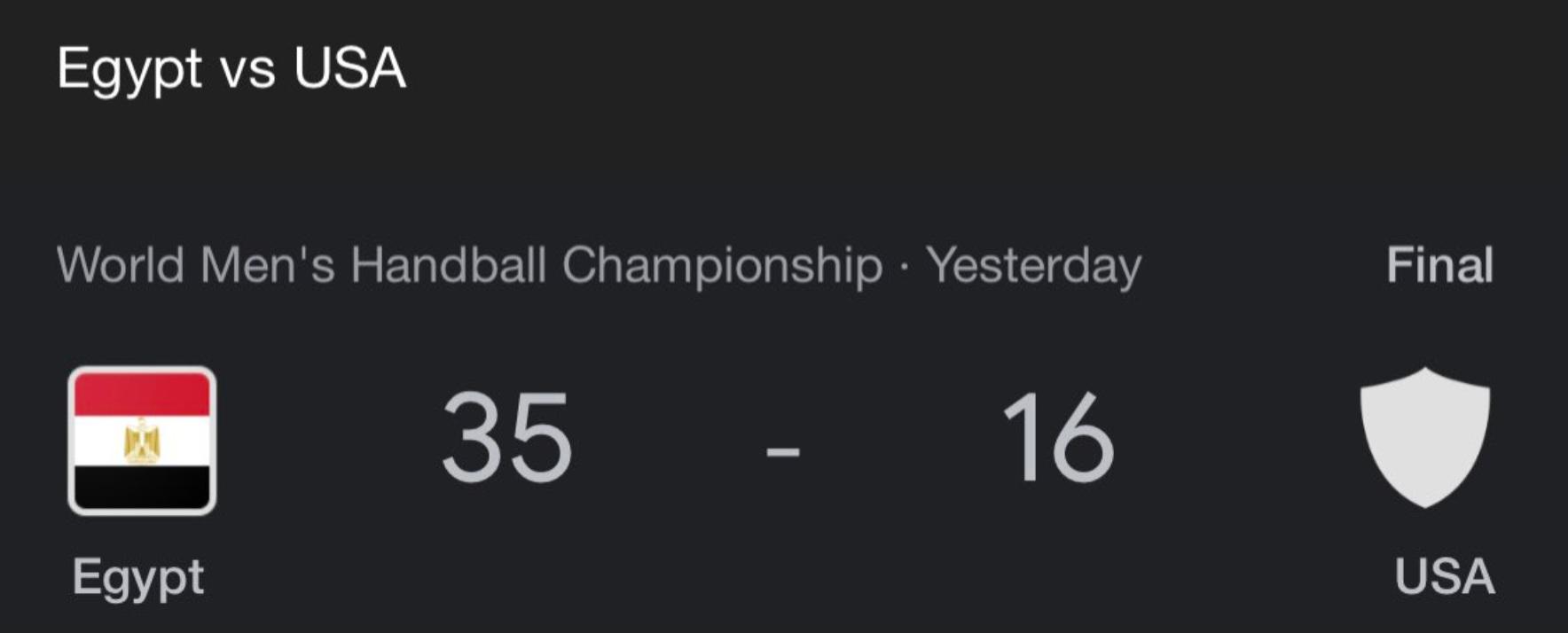 Egypt’s handball team avenging the Egyptian pound | Scrolller