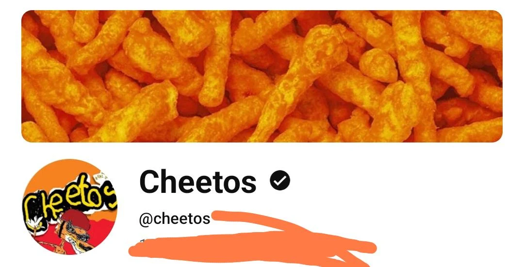 Why Cheetos changed the profile to this? | Scrolller