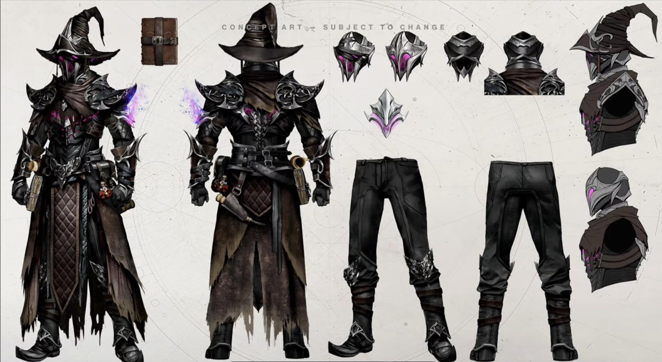 New Look at FotL Warlock Set | Scrolller