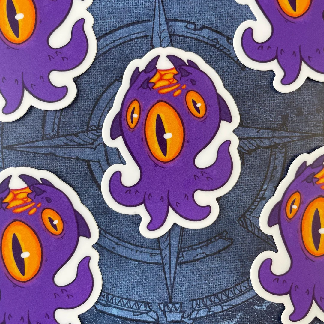 Made some little N'zoth stickers! 🦑 | Scrolller