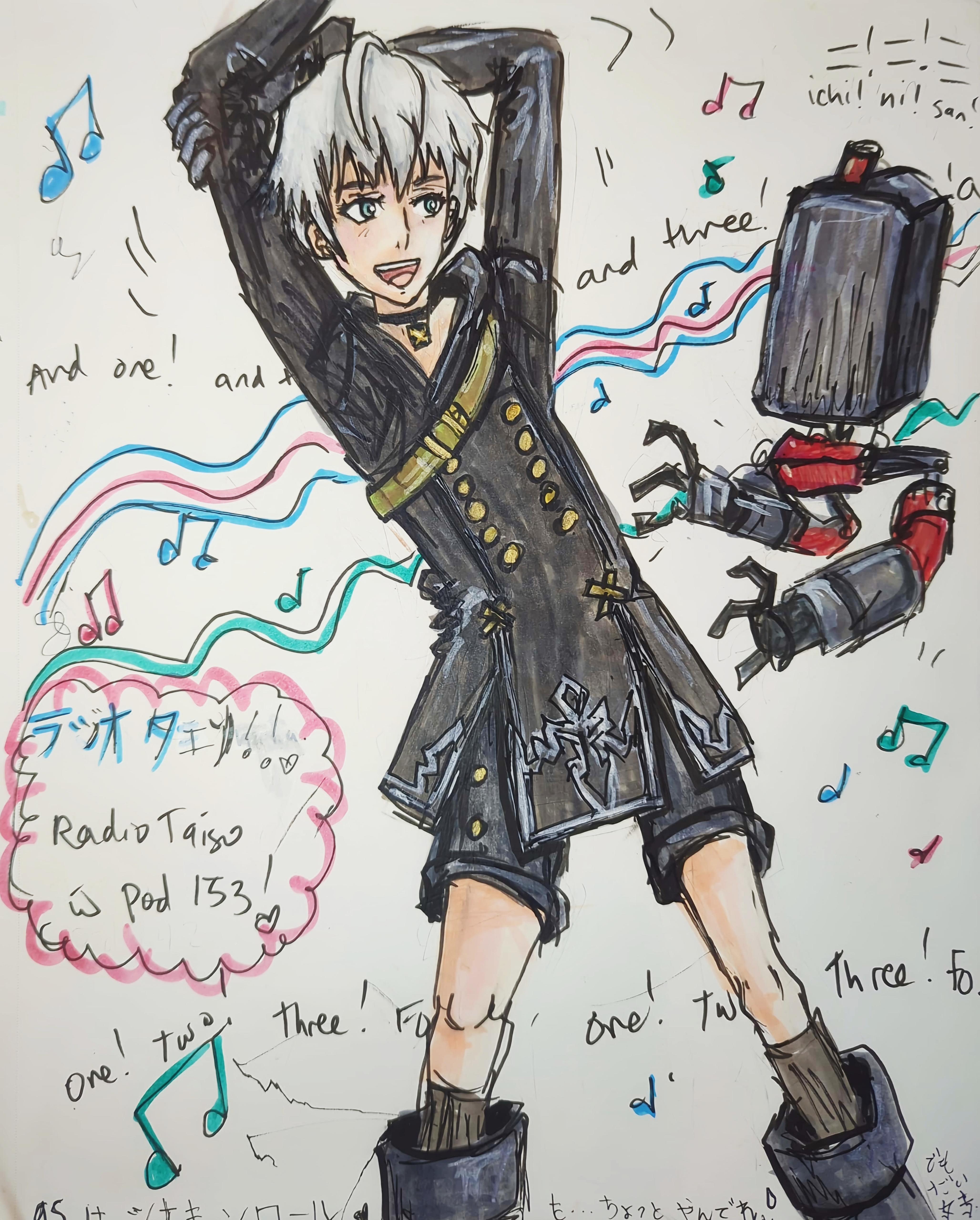 9s fanart/sketchbook dump! | Scrolller